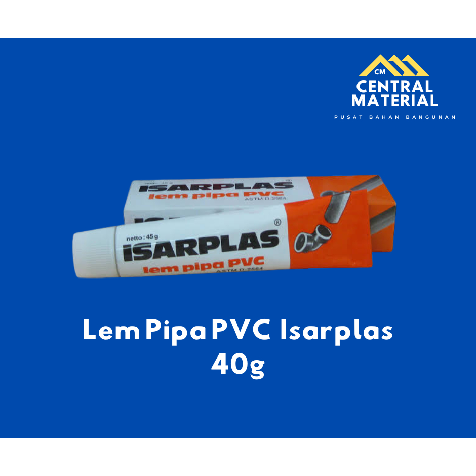 Jual Isarplas Lem Pipa PVC 40g | Shopee Indonesia