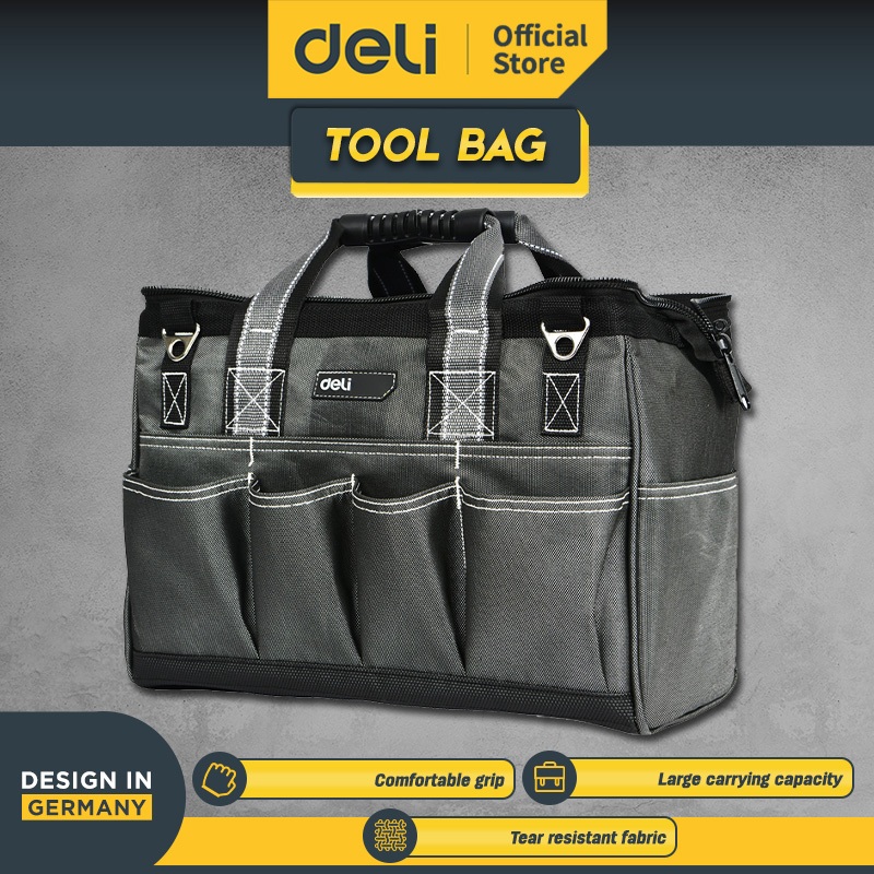 Jual Deli Tools / Deli Tas Perkakas / Tool Bag 17 Inch / DL430417 ...