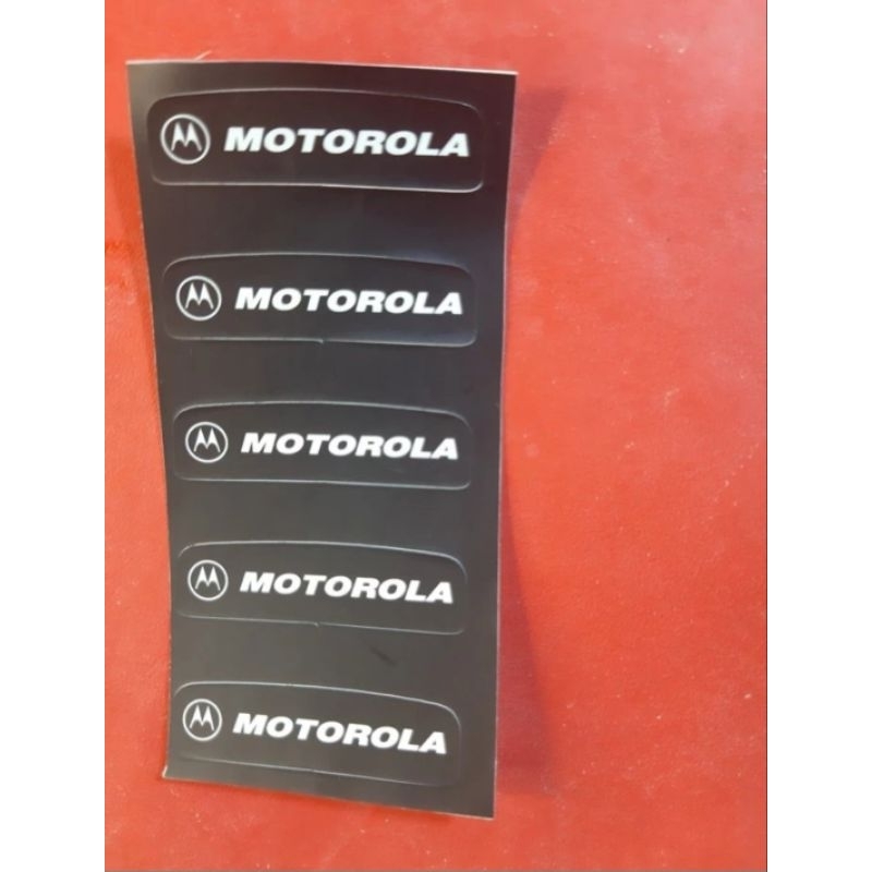 Jual STIKER HT MOTOROLA GP338 GP328 LABEL DEPAN | Shopee Indonesia