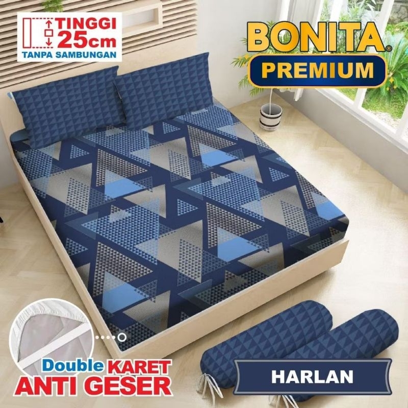 Jual Sprei Bonita Elegant Premium Disperse King Ukuran 180x200 Tinggi ...