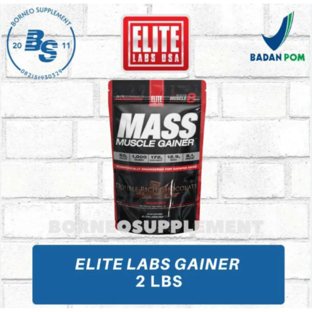 Jual Elite Labs Mass Muscle Gainer 2 Lbs Weight Gainer | Shopee Indonesia