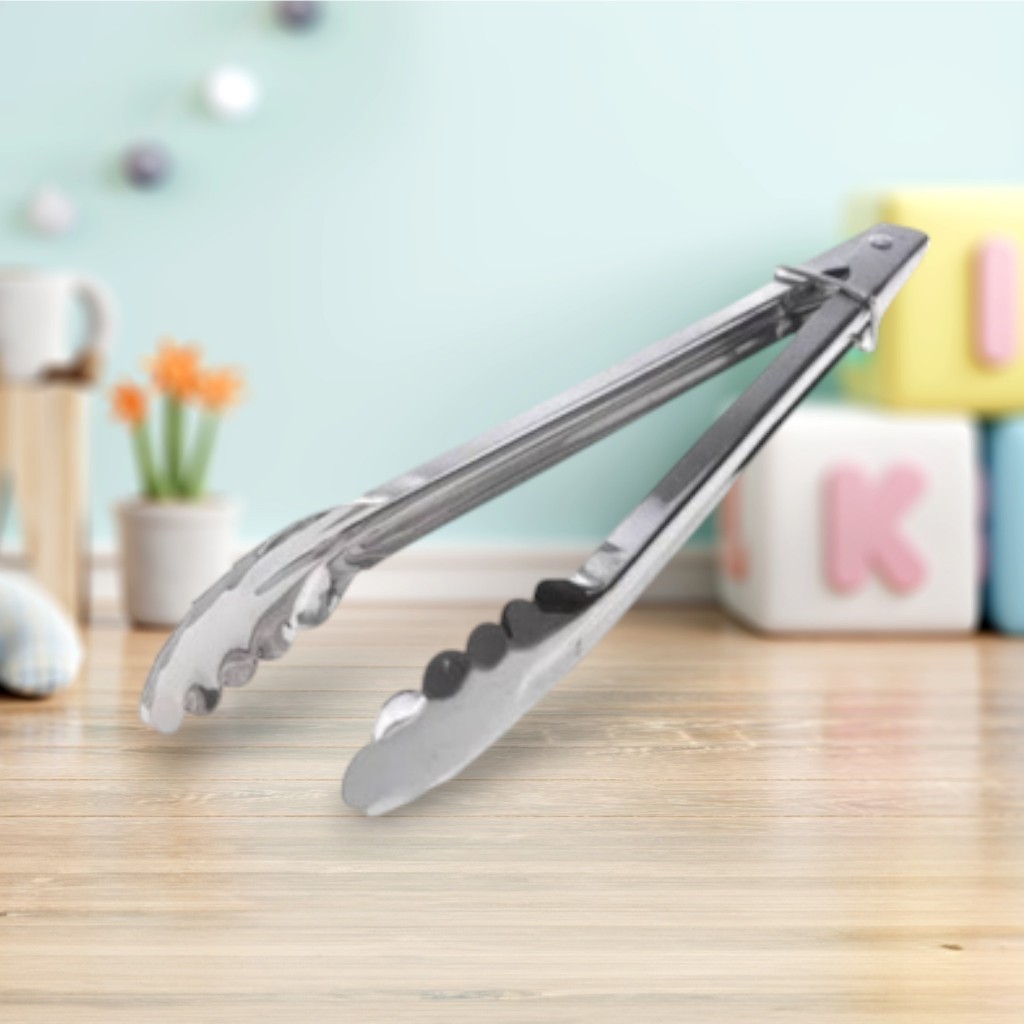 Jual FOOD TONG/CAPITAN KUE STAINLESS | Shopee Indonesia