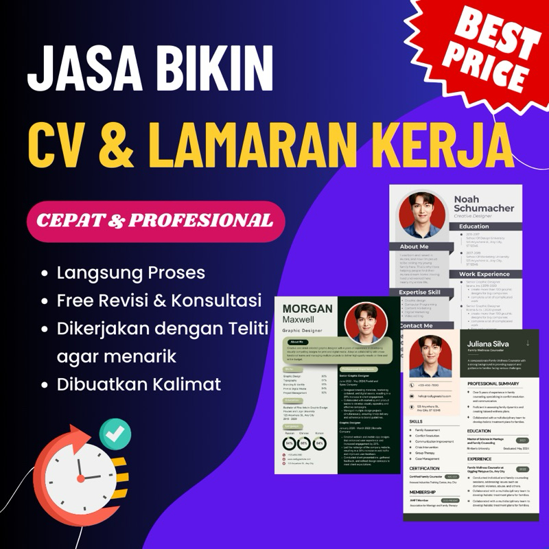 Jual Jasa Pembuatan CV dan Lamaran Kerja | Shopee Indonesia