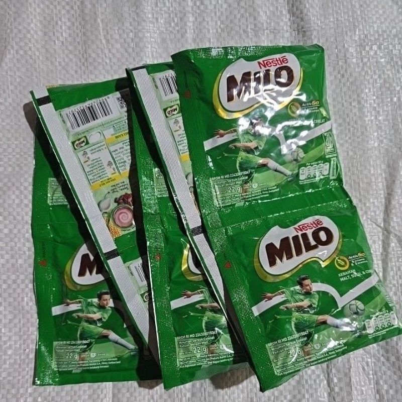 Jual Milo active go sachet isi 10pca (22gr) | Shopee Indonesia