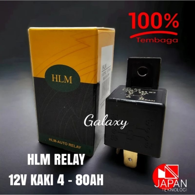 Jual HLM Relay - Khusus 12v 80ah - Kaki 4 / Kaki 5 | Shopee Indonesia