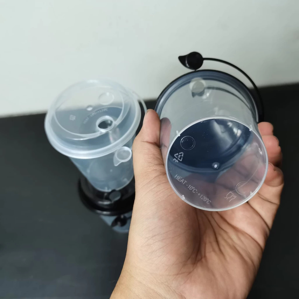 Jual Cup PP Injection 12 Oz + Lid Sambung / Cup Gelas Plastik Inject ...