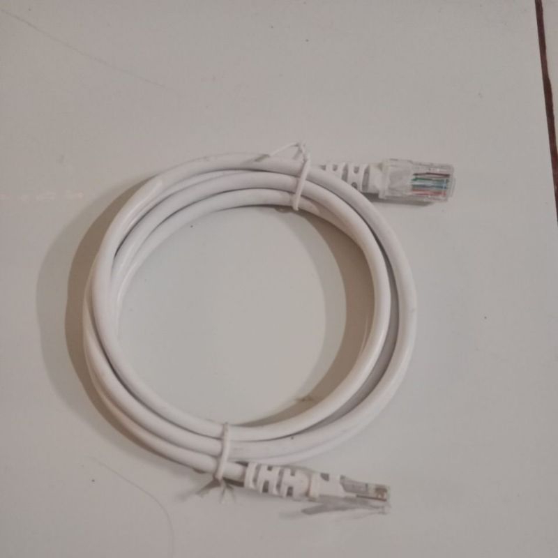 Jual kabel LAN RJ45 ethernet panjang 1 meter | Shopee Indonesia