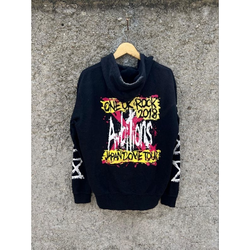 Jual Hoodie Zipper ONE OK ROCK Ambitions Japan Dome Tour 2018 official ...