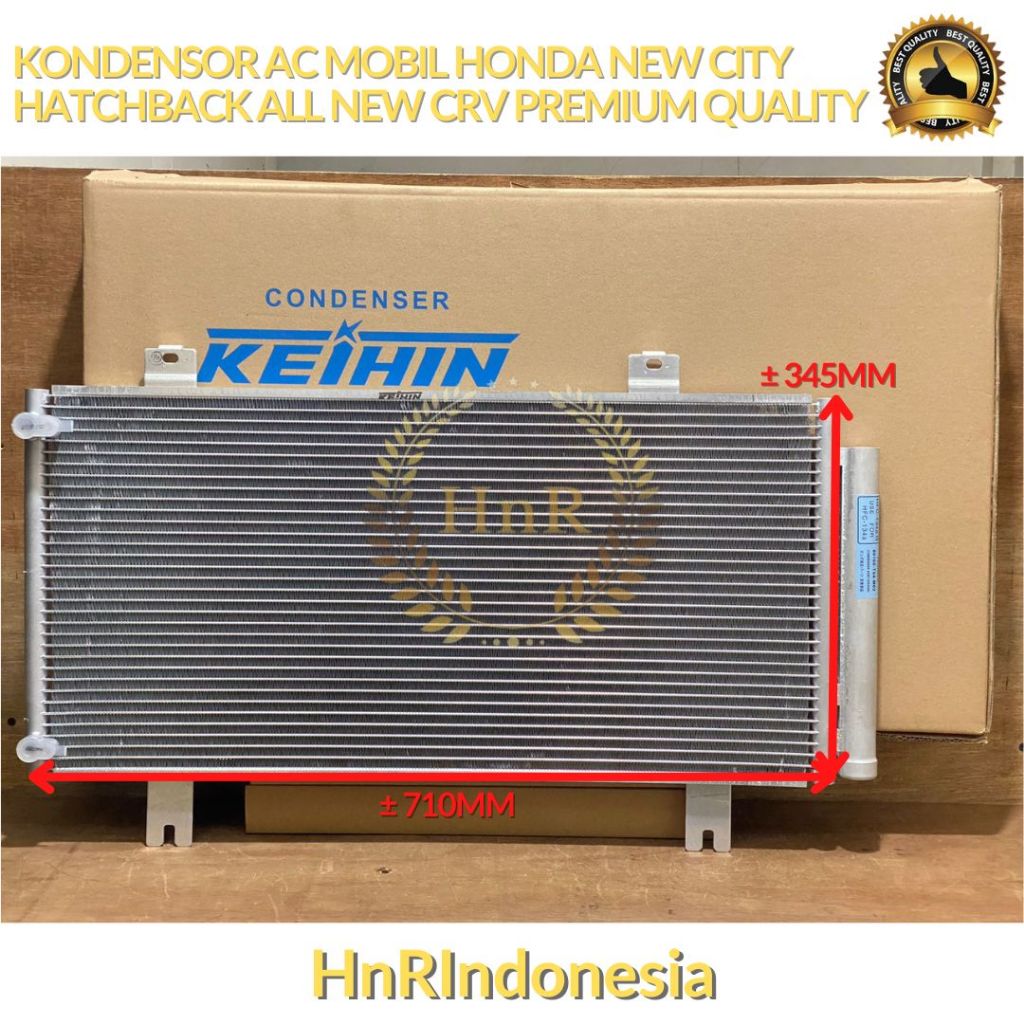 Jual Kondensor AC Mobil Honda New City Hatchback Hatch Back All New CRV ...