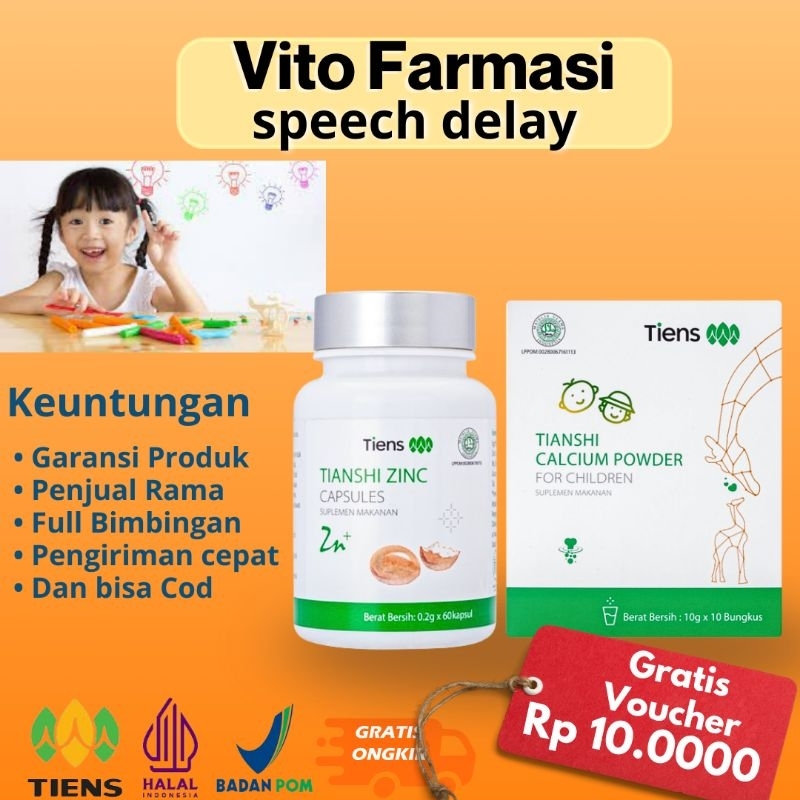 Jual Vito Farmasi Herbal Speech Delay TCM Obat China Speech Delay Susu ...