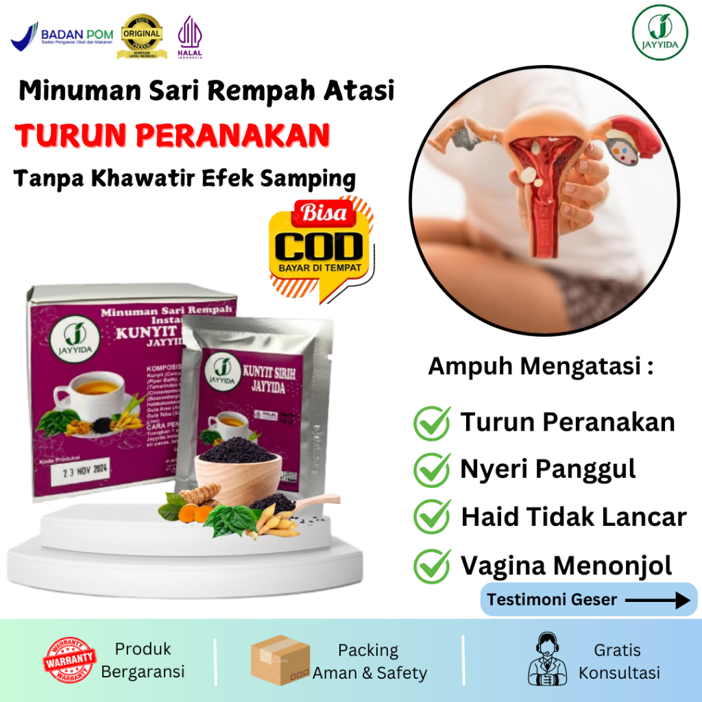 Jual Obat Herbal Turun Peranakan - Jamu Turun Peranakan - Turun Berok ...