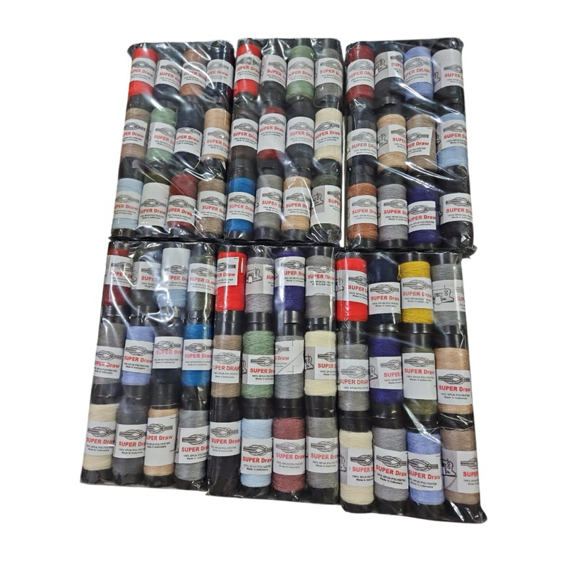 Jual BENANG 12 roll SUPER - benang jahit mix warna random | Shopee ...