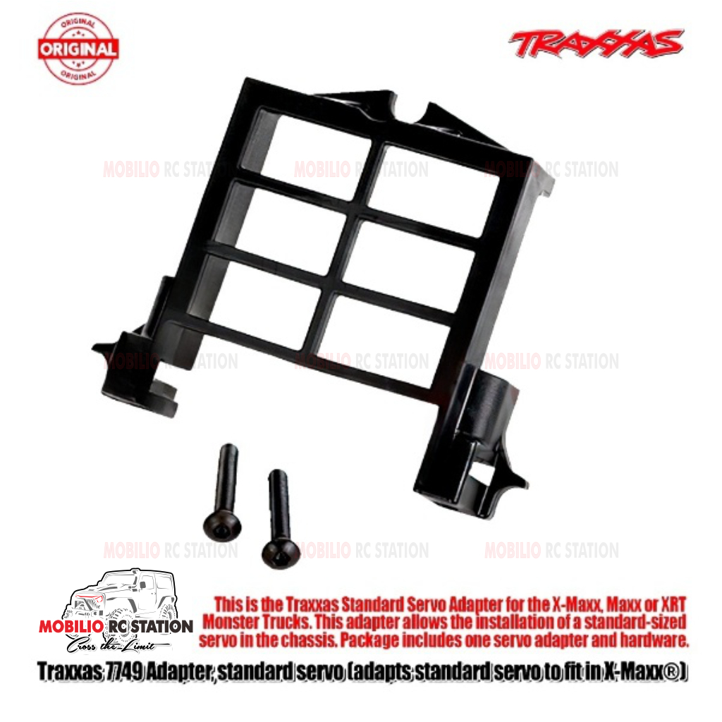 Jual Traxxas #7749 Original Part Standard Servo Adapter XRT Monster ...