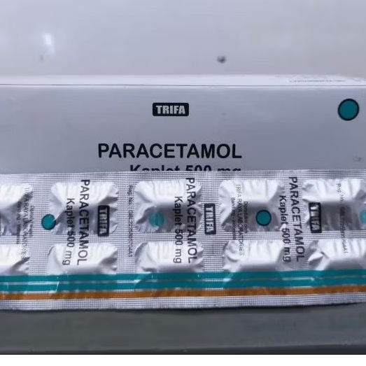 Jual Trifa Paracetamol Tablet 500 mg 1 strip isi 10 tablet | Shopee ...