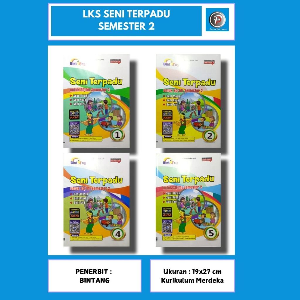 Jual LKS SENI TERPADU KELAS 1-6 SEMESTER 2 - BINTANG | Shopee Indonesia