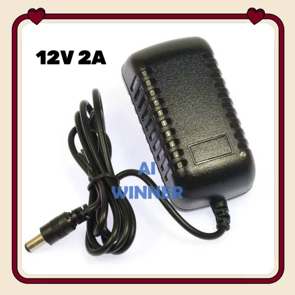 Jual Adaptor 12V 2A Power Adaptor LED CCTV Modem Router 12V2A ampere ...