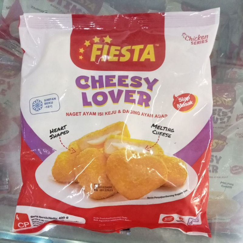 Jual FIESTA cheesy lover 400gram | Shopee Indonesia