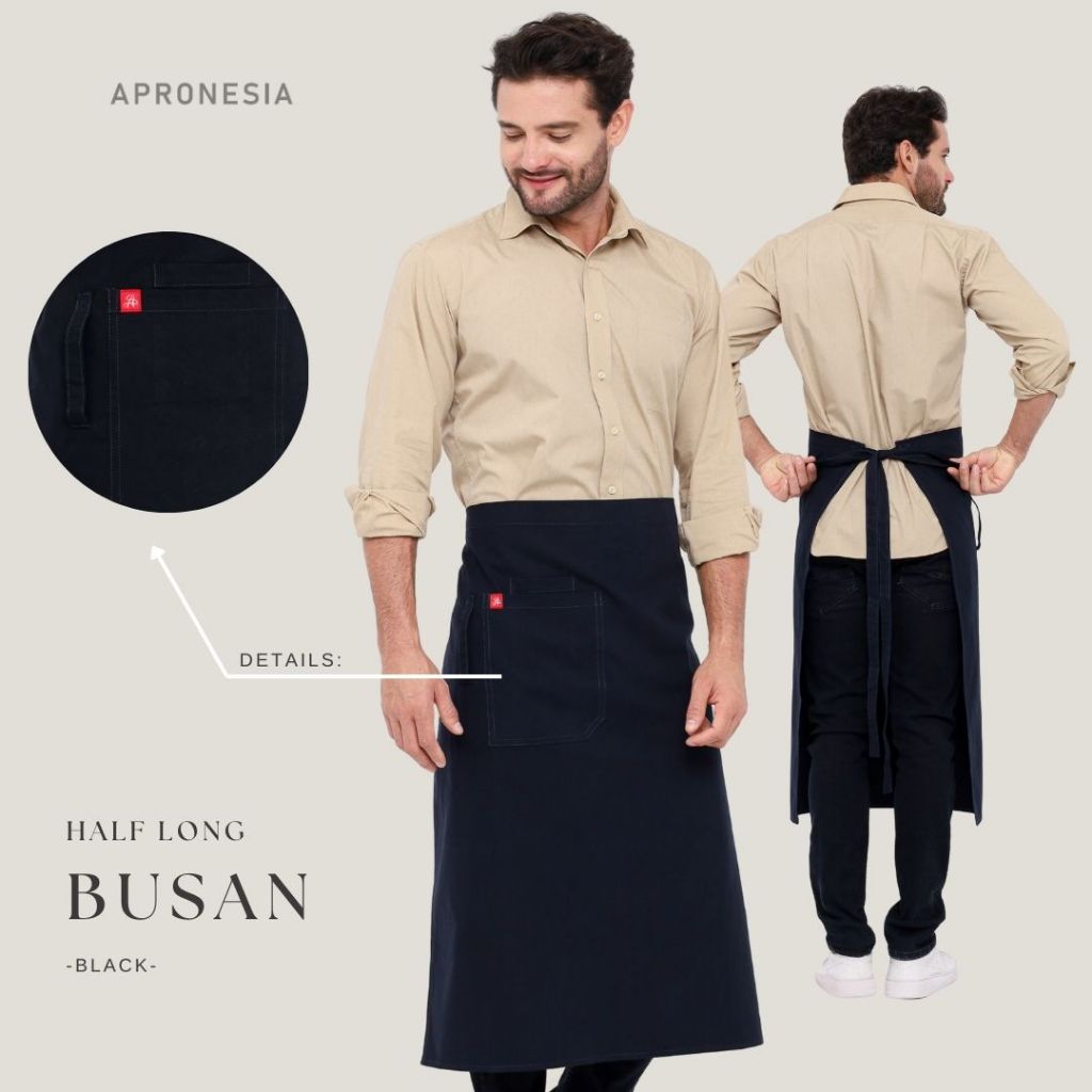 Jual Half Long Apron Busan Series | Shopee Indonesia