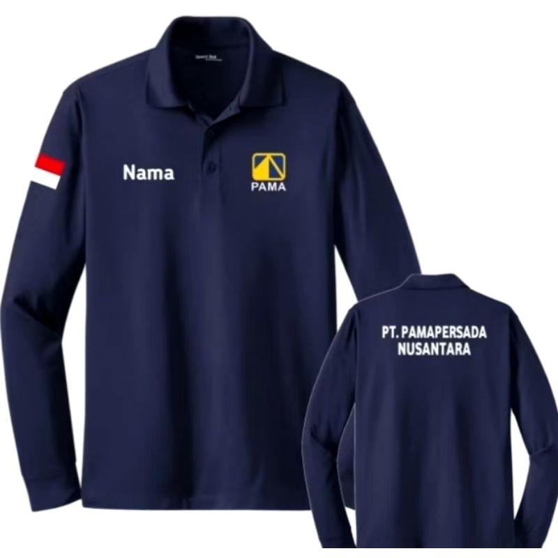 Jual Kaos bordir PT PAMA persada kaos PT PAMA persada baju PT PAMA ...
