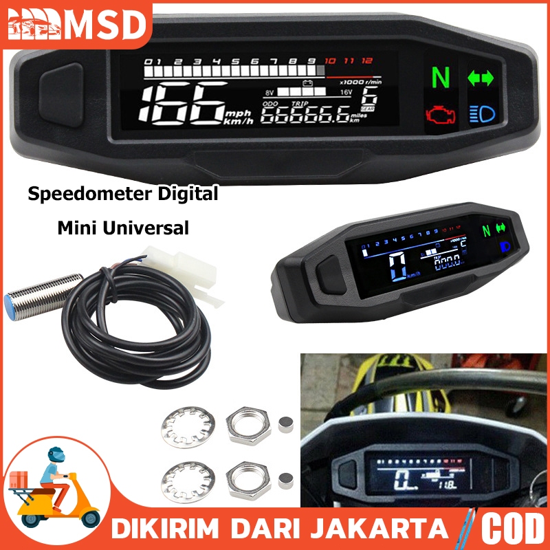Jual Speedometer Digital Mini Speedometer Universal KTM SX KTM XC KTM ...