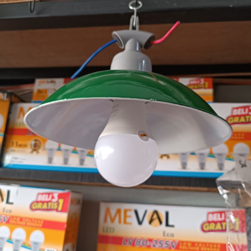 Jual Kap lampu fitting E27 Hijau | Shopee Indonesia