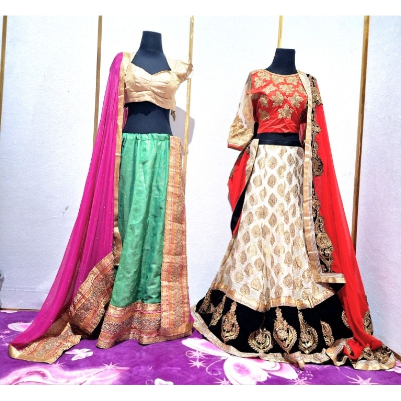 Jual link 40k. baju india pakistan nepal lehengga, saree, anarkali ...