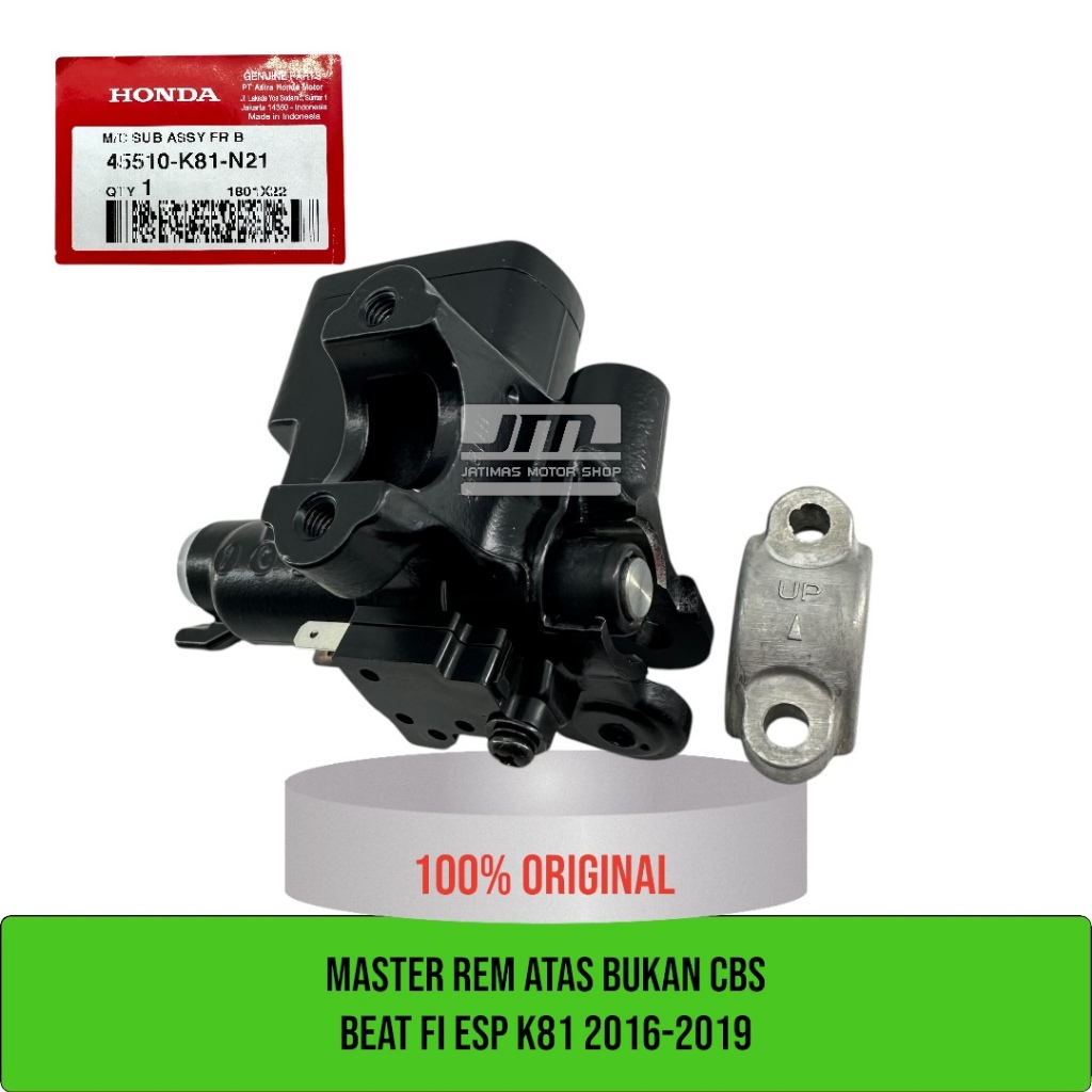 Jual Master rem atas beat fi esp K81 2016-2019 bukan cbs 45510-K81-N21 ...