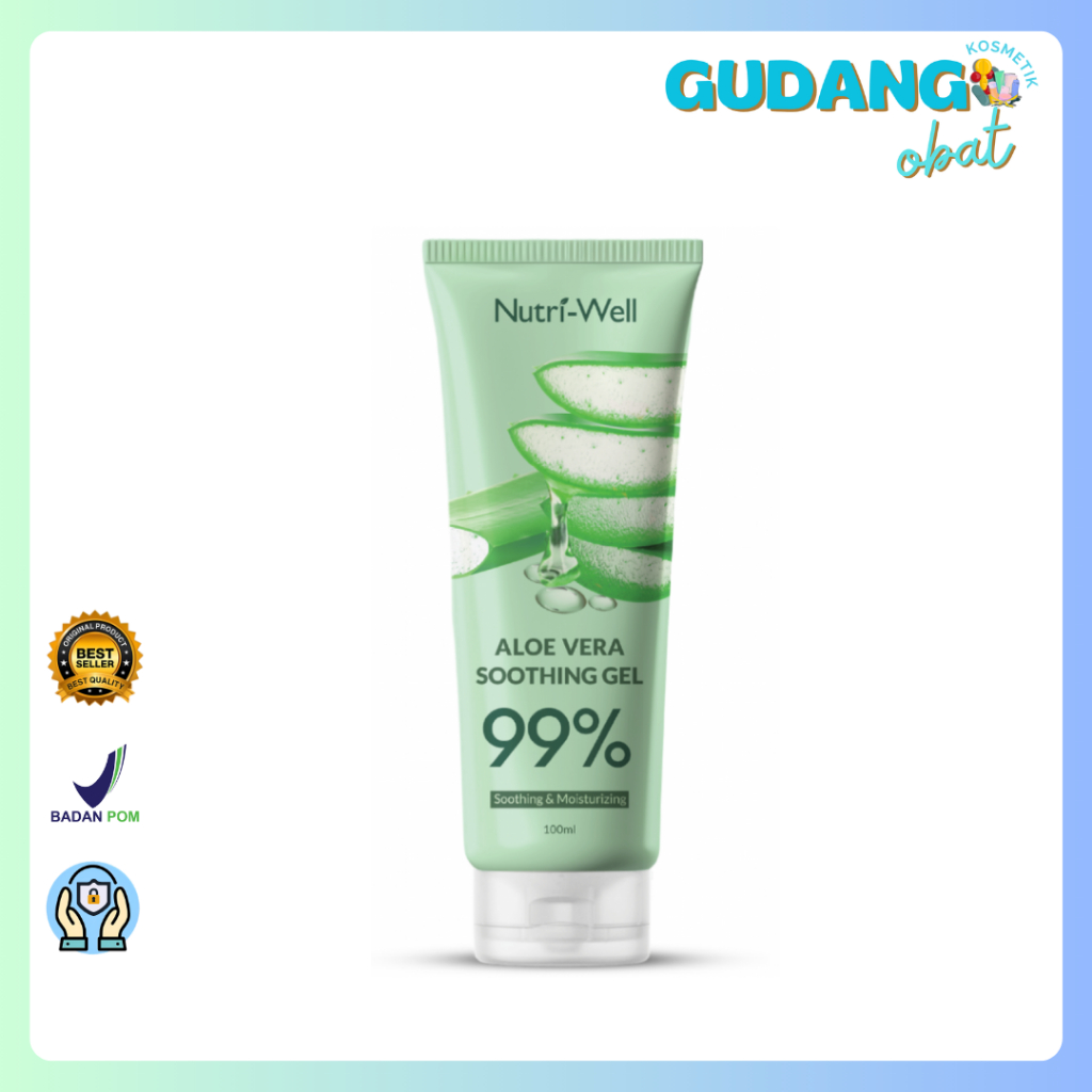 Jual Nutriwell Aloe Vera Soothing Gel 100 Ml | Shopee Indonesia