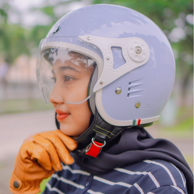 Jual Helm Pilot Italy Helem Rsix Bogo | Shopee Indonesia