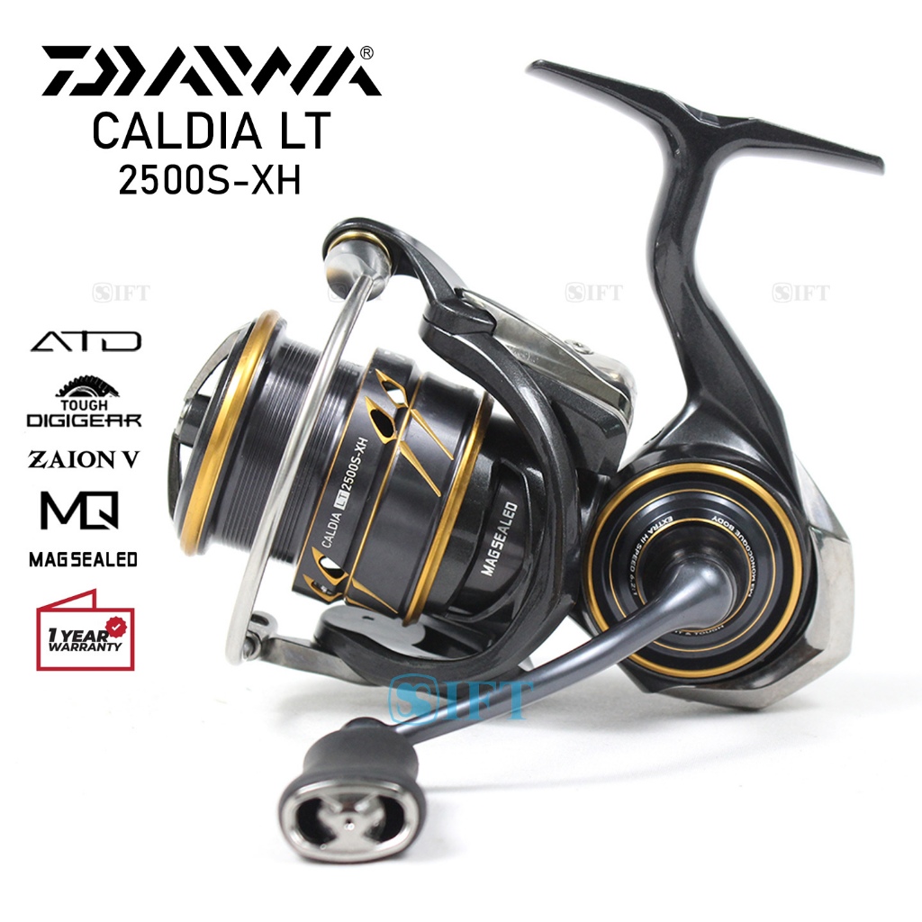 Jual Reel DAIWA CALDIA LT 2500 3000 S CXH | Power Handle Zaion V | Spinning Casting Pancing ...