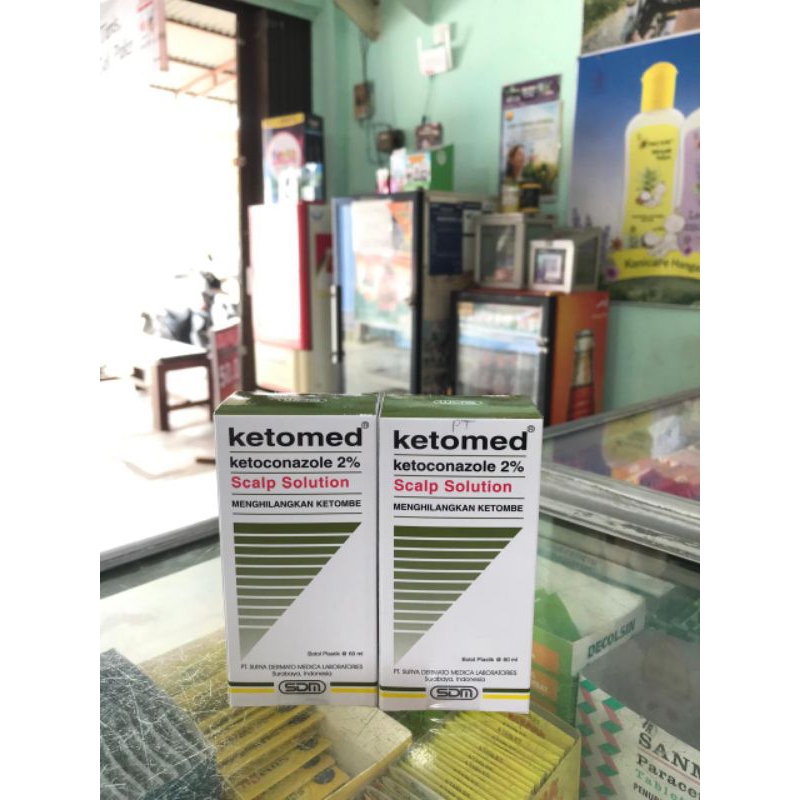 Jual KETOMED SCALP SOLUTION 60ML | Shopee Indonesia