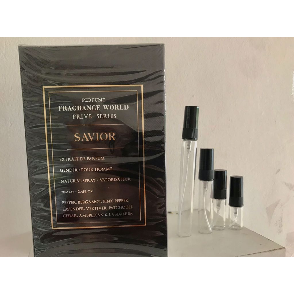 Jual Decant Parfum Fragrance World Prive Series Savior Extrait De ...