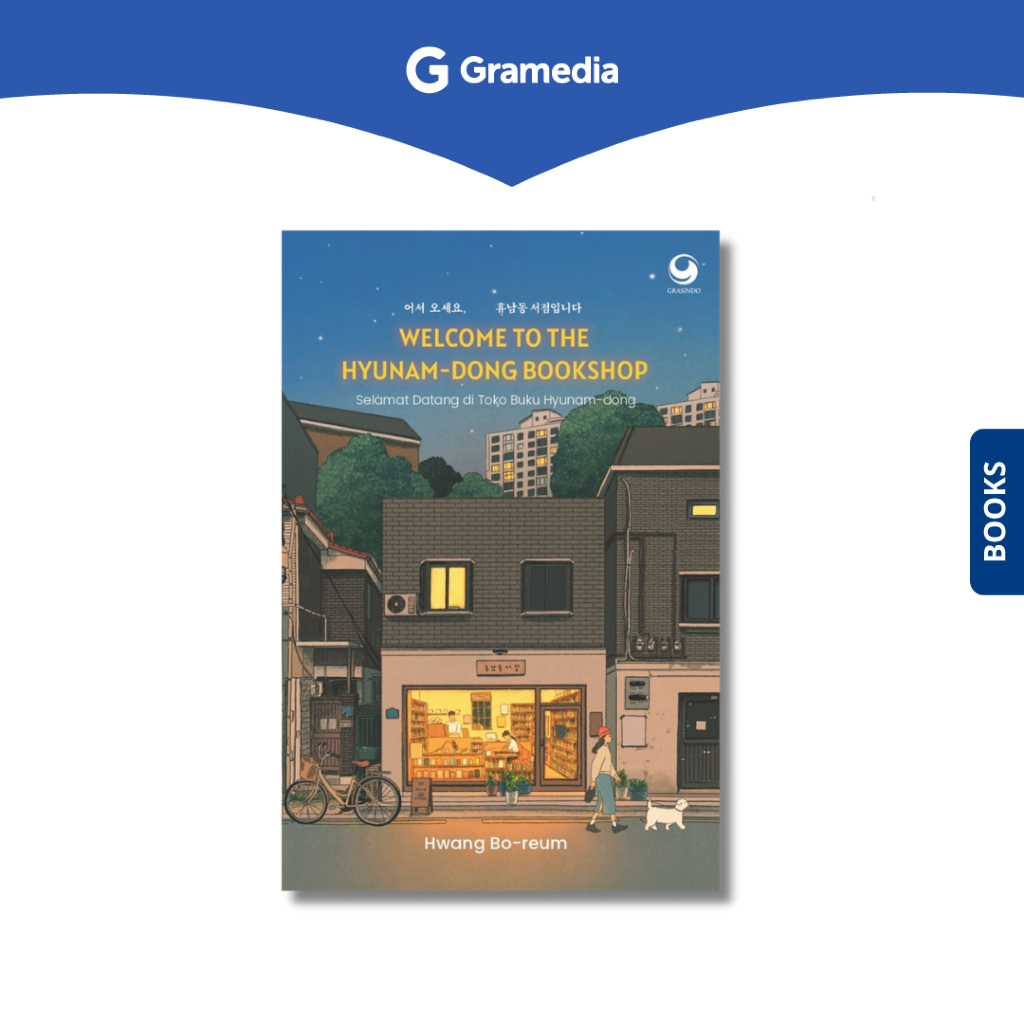 Jual Gramedia Surabaya - Welcome To The Hyunam-Dong Bookshop : Selamat Datang di Toko Buku ...