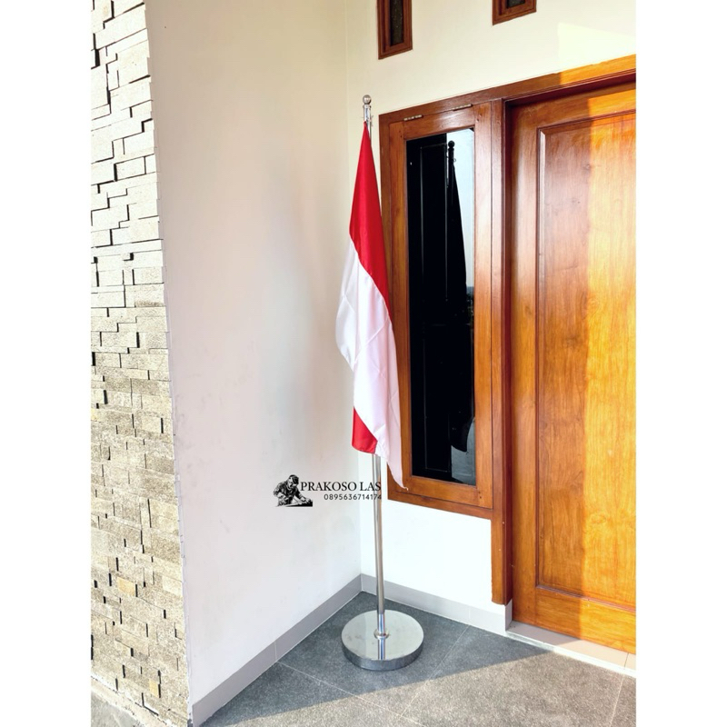 Jual Tiang bendera kantor / Tiang bendera ruangan / tiang bendera ...