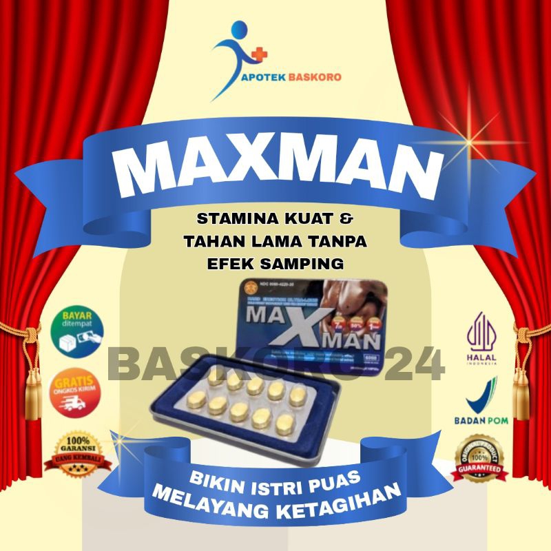 Jual obat-MaxMan-asli-import-original-garansi-100%uang-kembali | Shopee Indonesia