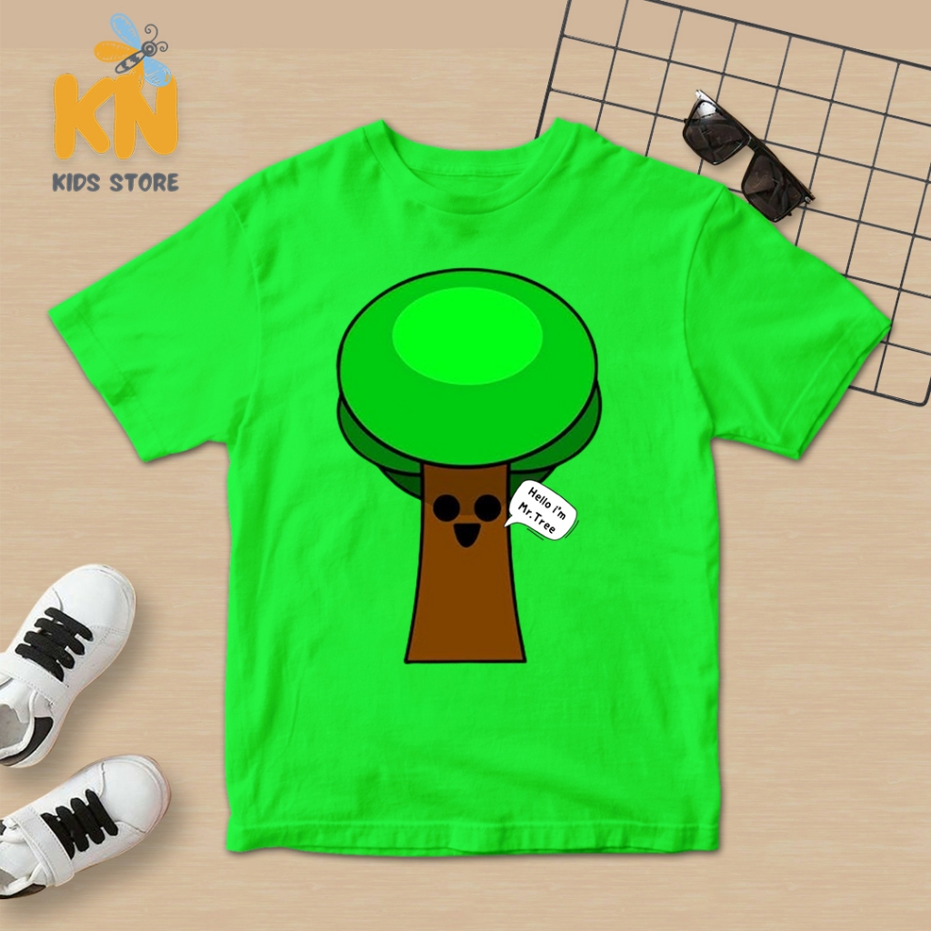 Jual KN Baju Kaos Anak Mr.Tree Incredibox Sprunki Lengan Pendek Usia 1 ...