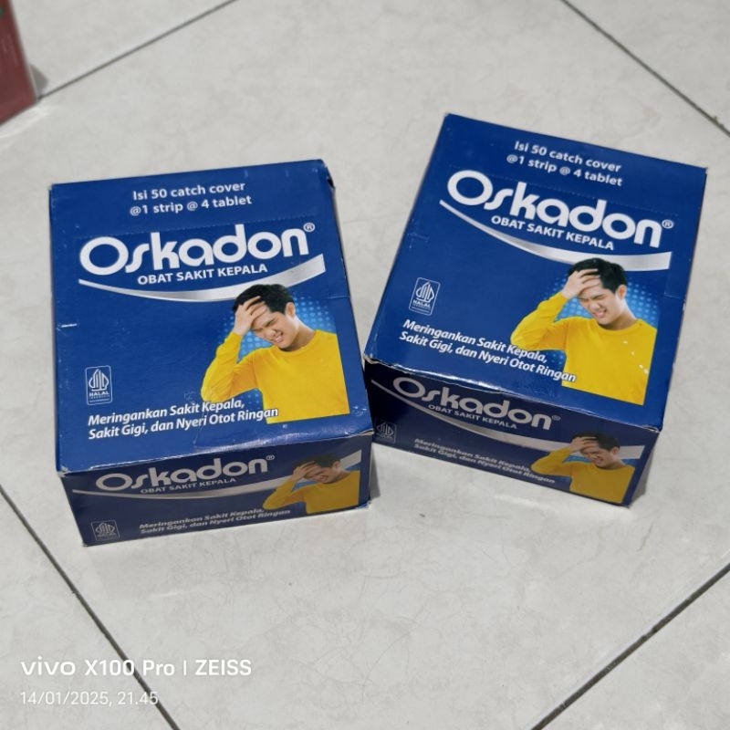 Jual Oskadon biru (1box isi 50strip) | Shopee Indonesia