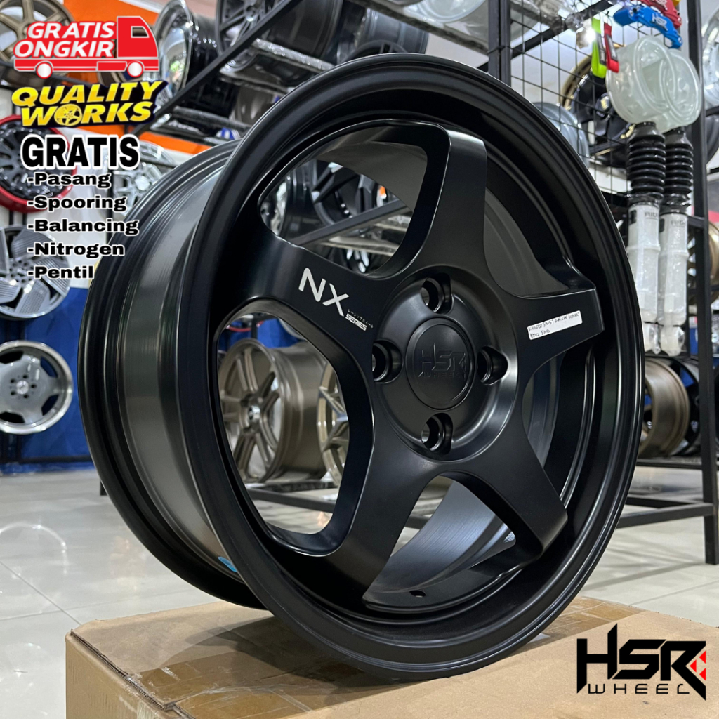 Jual Velg Racing R15 Hsr Kailolo Buat Mobil Brio, Ayala, Agya, Calya, Sigra, Ignis | Shopee ...