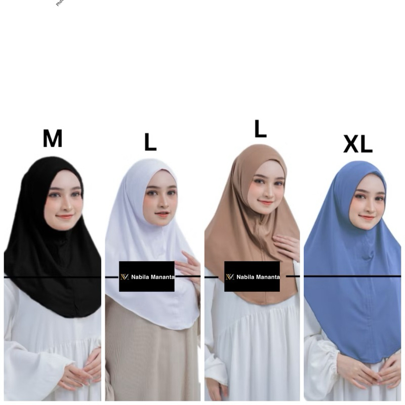 Jual Hijab Instan Non Ped Hijab Bergo Hamida Nom Ped Hijab Hijab Non Ped Hijab Sport | Shopee ...