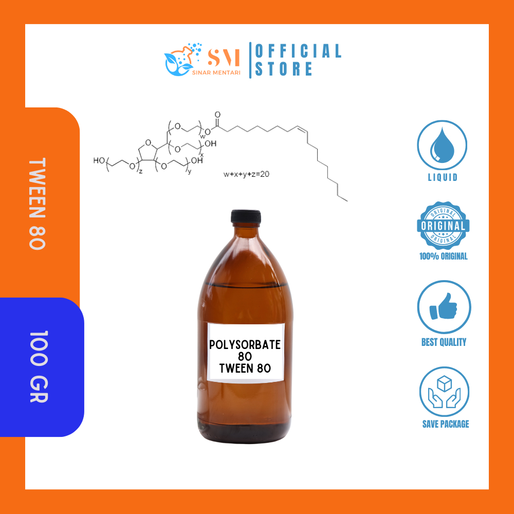 Jual Polysorbate 80 / Tween 80 per 100gr | Shopee Indonesia