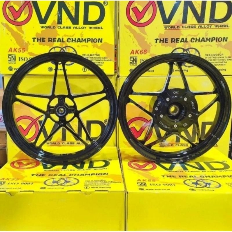 Jual velg vnd v speed v1/v2 185/215 -14 motor aerox new, aerox old, nmax old, nmax new | Shopee ...