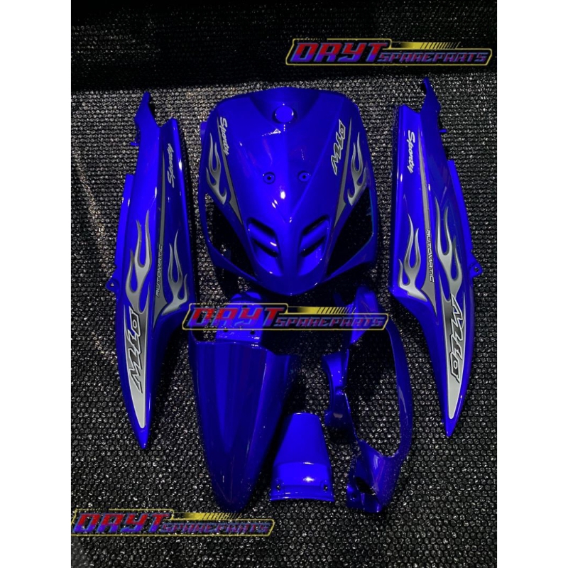 Jual COVER FULL SET BODY HALUS MIO, YAMAHA MIO SPORTY & SMILE WARNA ...