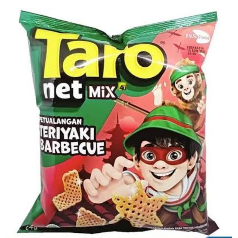Jual Taro Net Mix Snack Teriyaki BBQ 65 g | Shopee Indonesia