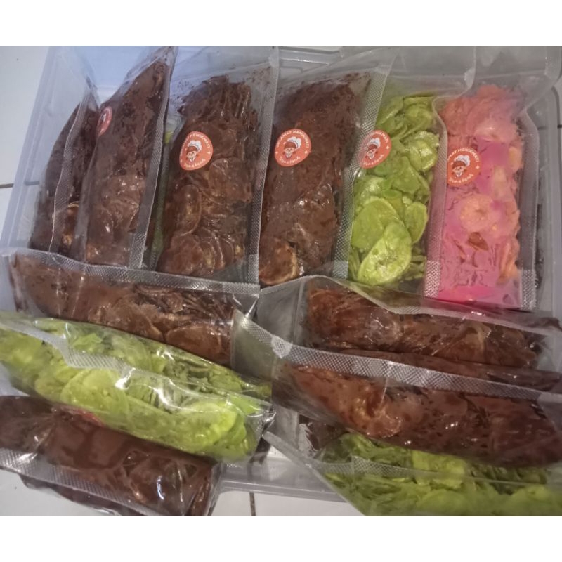 Jual 3 pouch kripik pisang coklat lumer 3x80gr | Shopee Indonesia