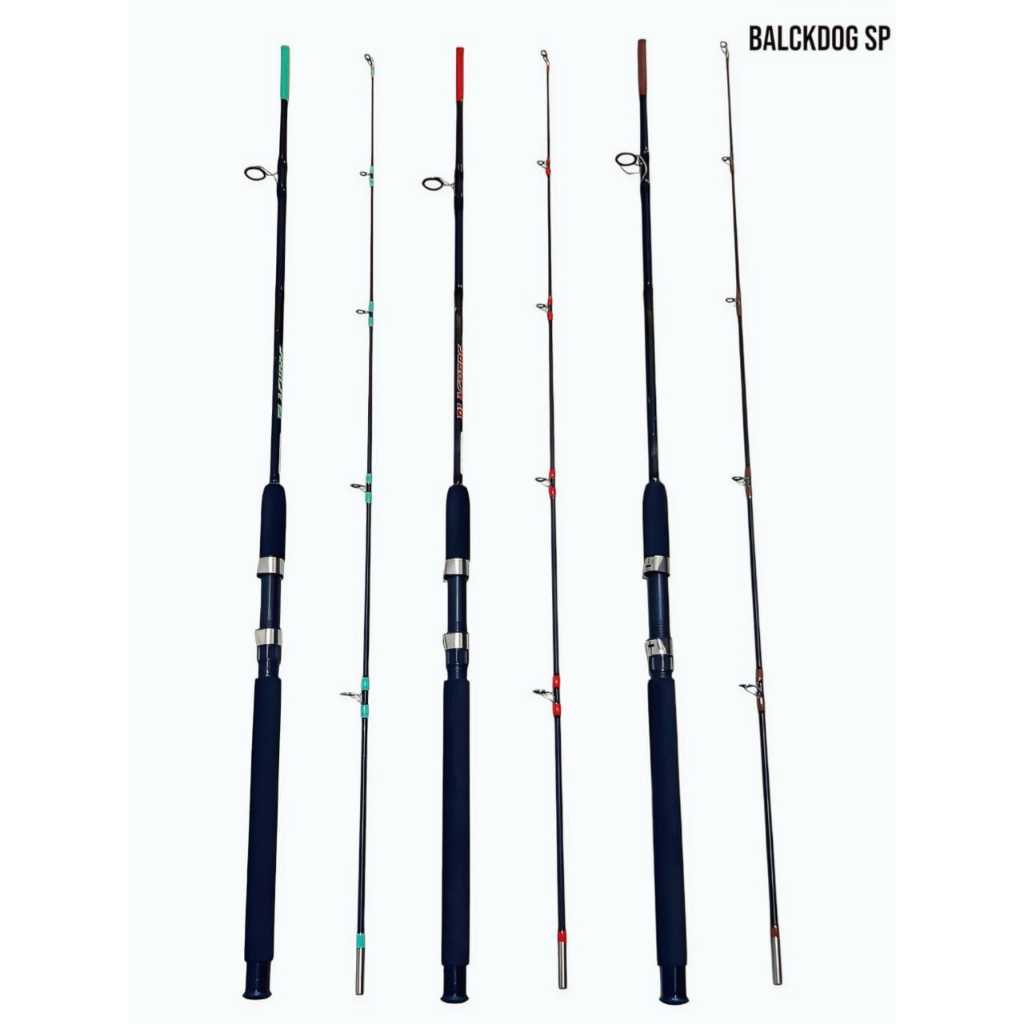 Jual Joran Pancing Shikari Black Dog Sp Panjang 165cm-210cm Bahan Fiber ...