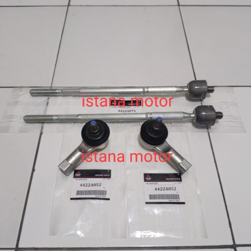 Jual tie rod+rak end Mitsubishi Outlander sport lancer ex delica ...