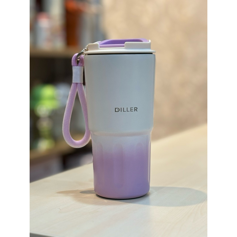 Jual Tumbler Botol Mug Kopi Teh Gradasi 600ml Stainless Steel SUS304 ...