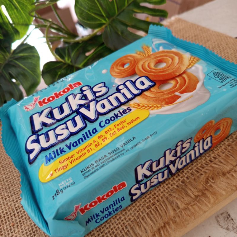 Jual Kokola Kukis susu vanilla 218 gr | Shopee Indonesia