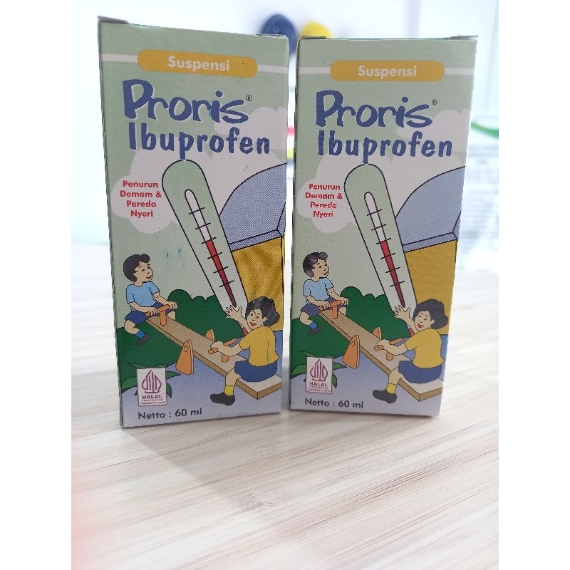 Jual Proris Sirup/ Suspensi Ibuprofen 100mg/5 ml | Shopee Indonesia
