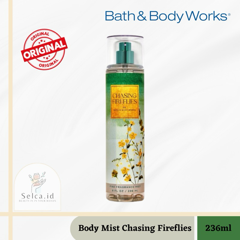 Jual Bath & Body Works Body Mist Chasing Fireflies | Shopee Indonesia